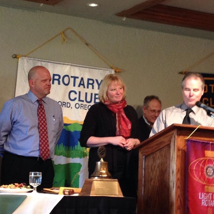Welcome Brian shumate and tonia morrow to rotary ... - Rotary Club of ...
