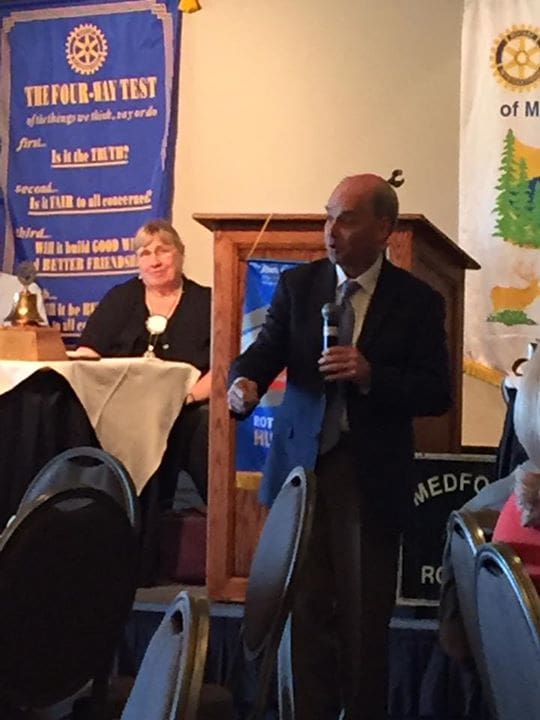 Kerry Tymchuk was introduced by Patsy Smullin as ... - Rotary Club of ...