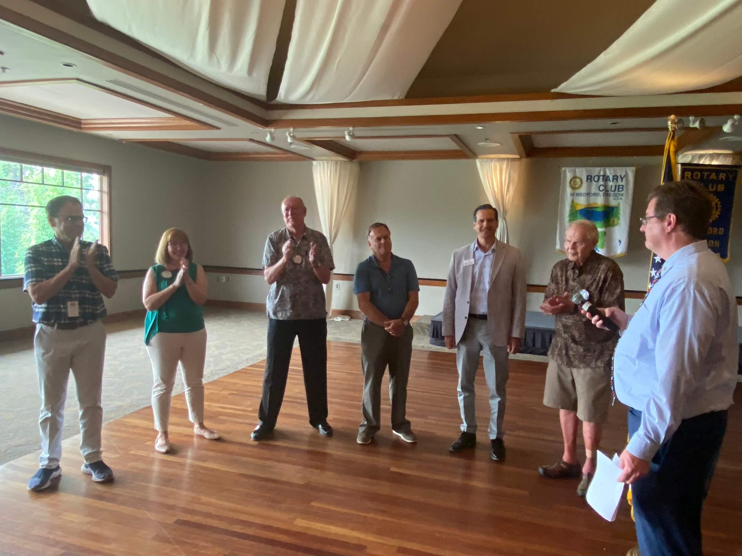 New Member Inductions - Rotary Club of Medford Oregon