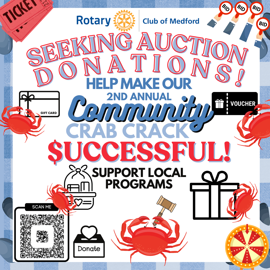 Join the Fun & Make a Difference! - Rotary Club of Medford Oregon